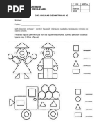 Evaluación Figuras 2D y 3D Primero Básico | PDF | Rectángulo ...