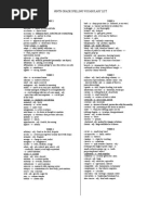 CLC Unit 3 Vocabulary Tester | PDF