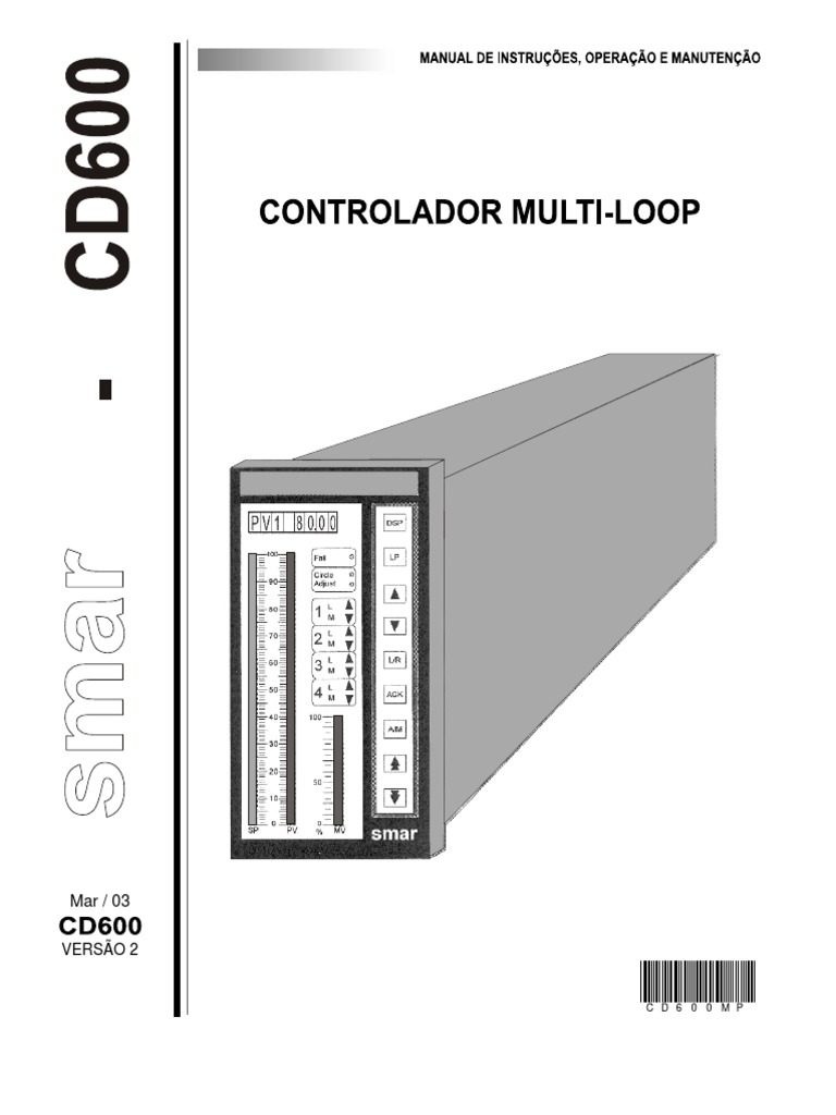 Controlador Multiloop cd600 | PDF | Tempo | Algoritmos