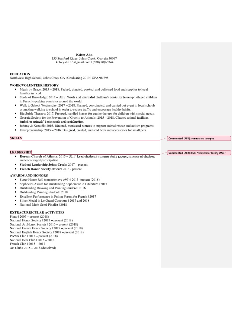 Kelsey Resume 2018 | PDF