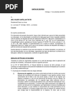 Carta de Descargos Sobre Imputacion de Falta Grave | PDF | Almacén | Derecho laboral