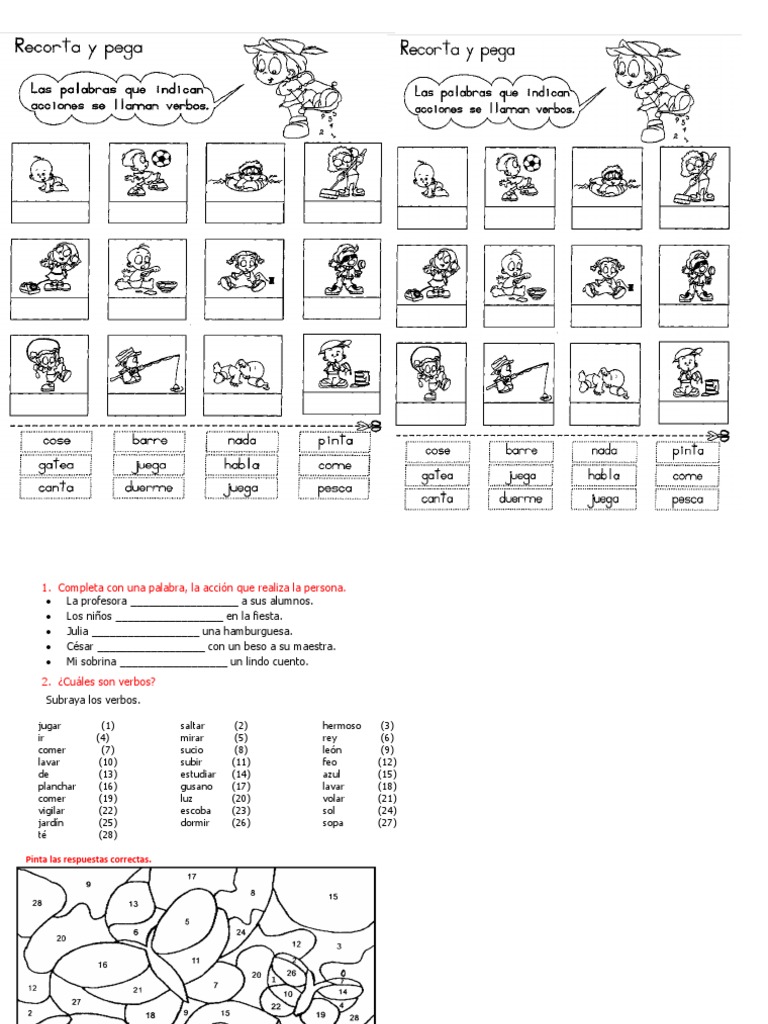 Practica Verbo | PDF