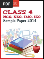 IMO Class 2 Paper - 2015-2016 StudyChaCha | PDF