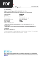 Declaration of Source of Funds PDF | PDF