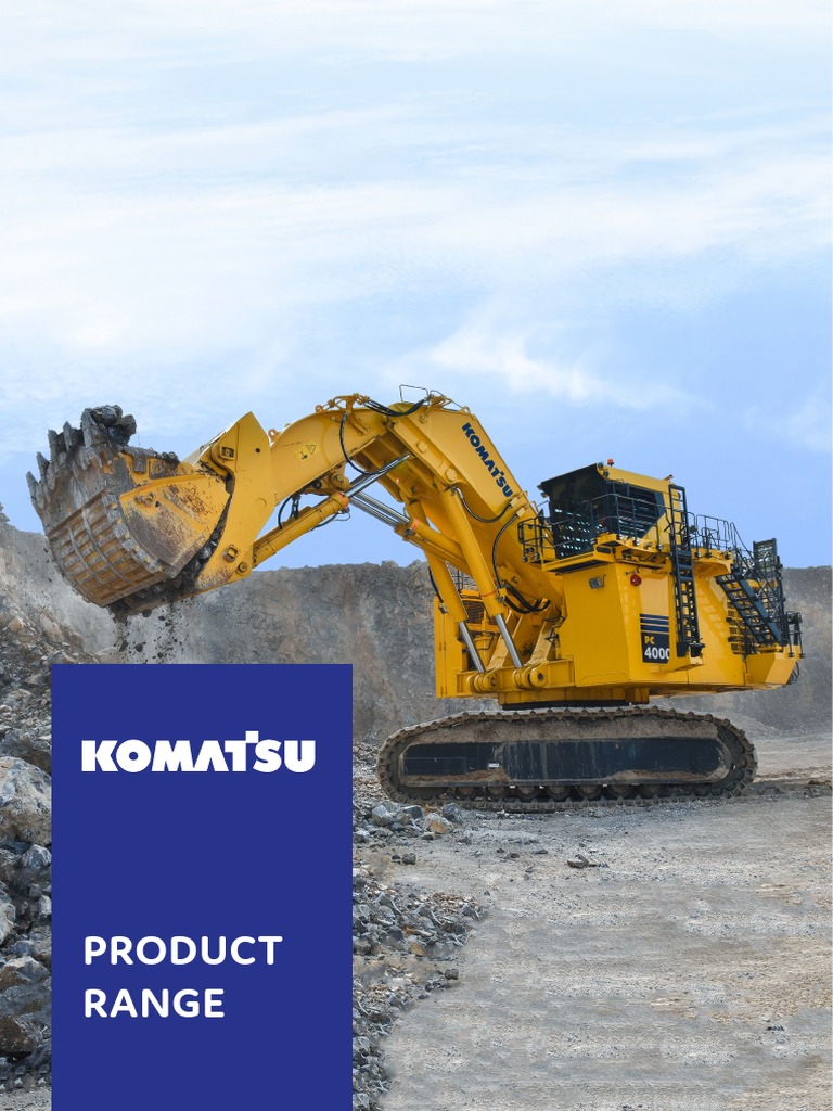 Komatsu - Mining Division - Product Range | PDF | Engines | Motor Oil