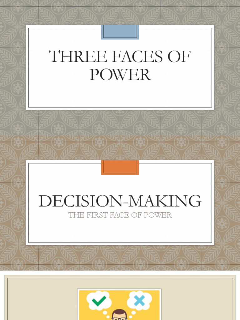 3 Faces of Power | PDF