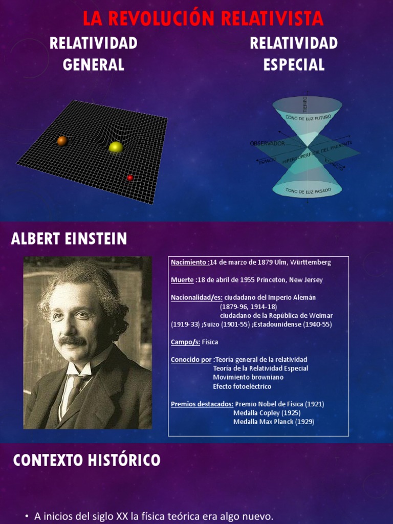 Revolucion Relativista | PDF | Relatividad general | Teoría de la ...
