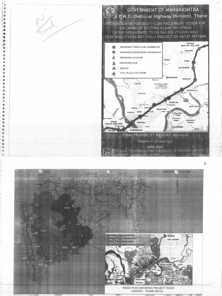 Drawings For Construction of Highway | PDF