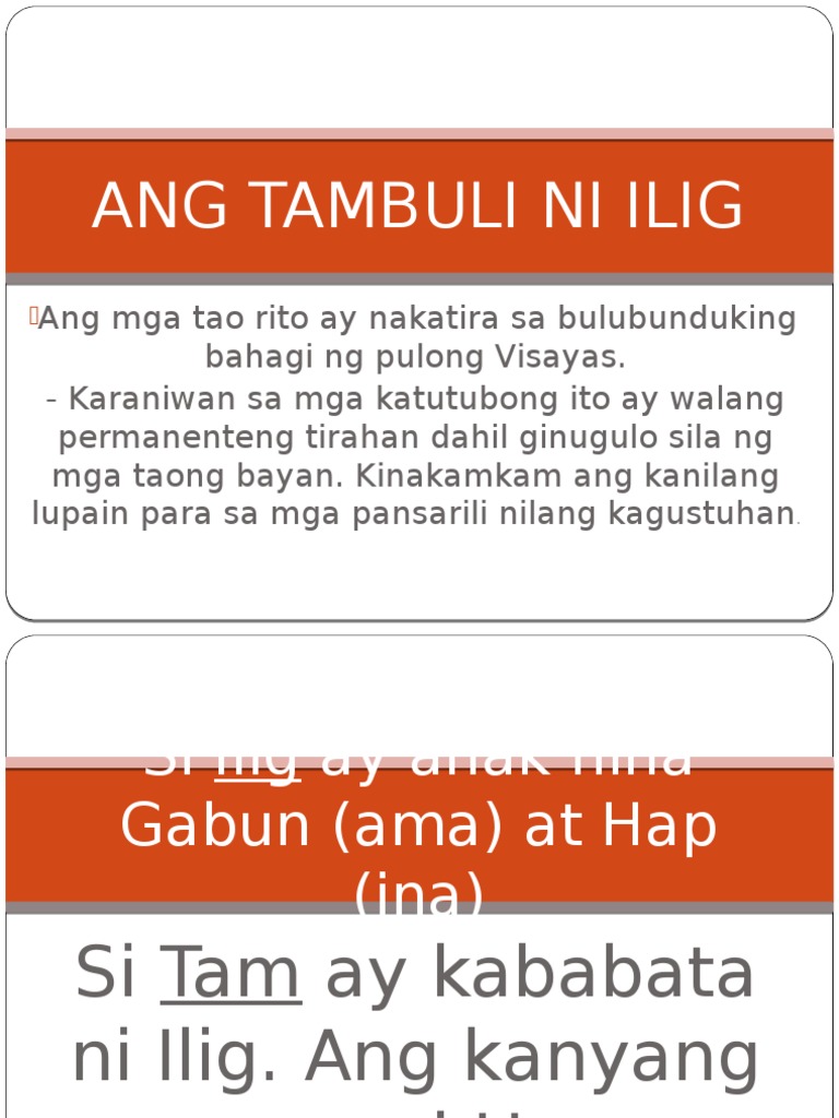 Ang Tambuli Ni Ilig | PDF