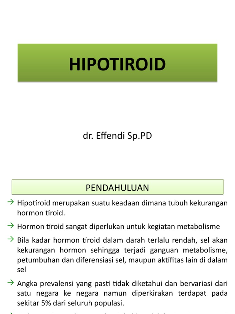 HIPOTIROID | PDF