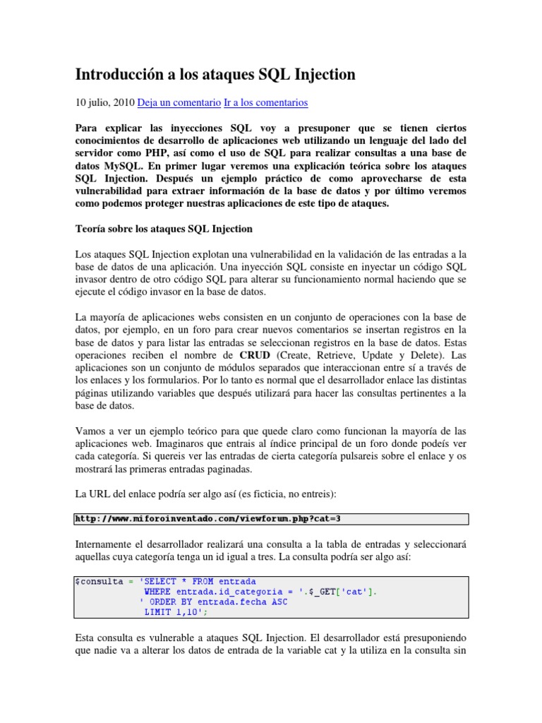 Super Manual Sqli | PDF | SQL | Contraseña