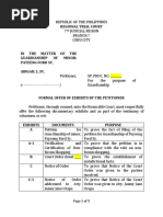 Sample Formal Offer Prosecution | PDF | Witness | Testimony