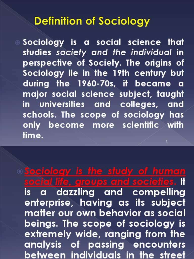 Introduction To Sociology | PDF | Sociology | Social Science