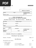 VEDA IIT Preliminary Sample Questions Only | PDF