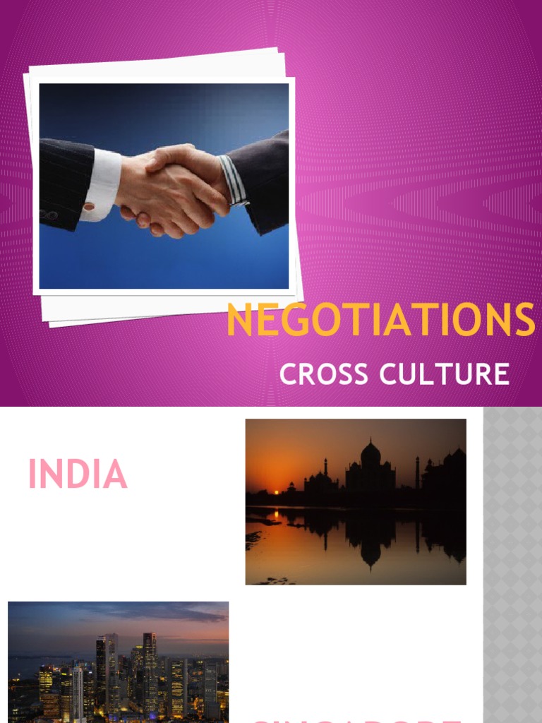 Negotiations: Cross Culture | PDF