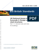 UK National Annex To Eurocode 3: Design of Steel Structures: BSI ...