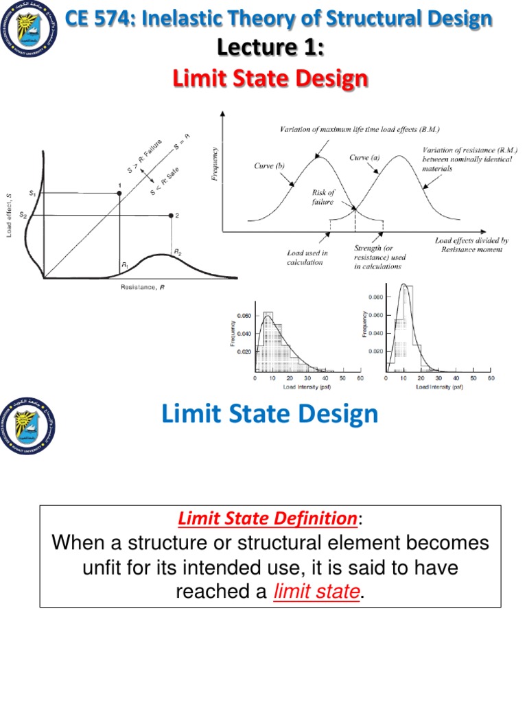 Lect 1 Limit State Design | PDF | Strength Of Materials | Structural Load
