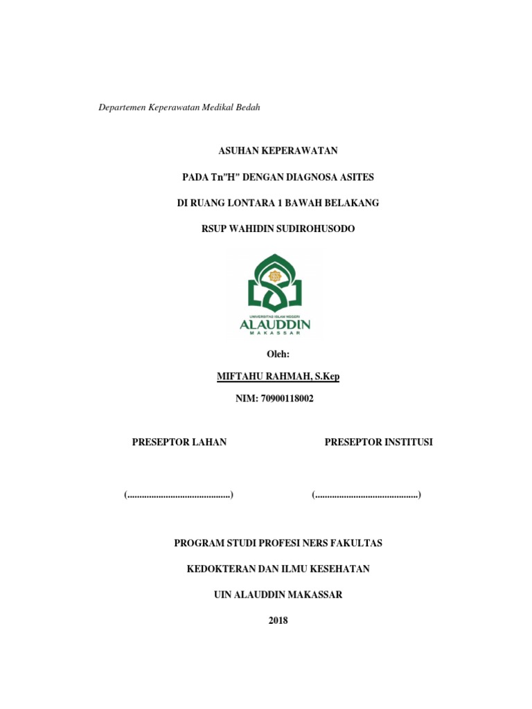 Askep Asites | PDF