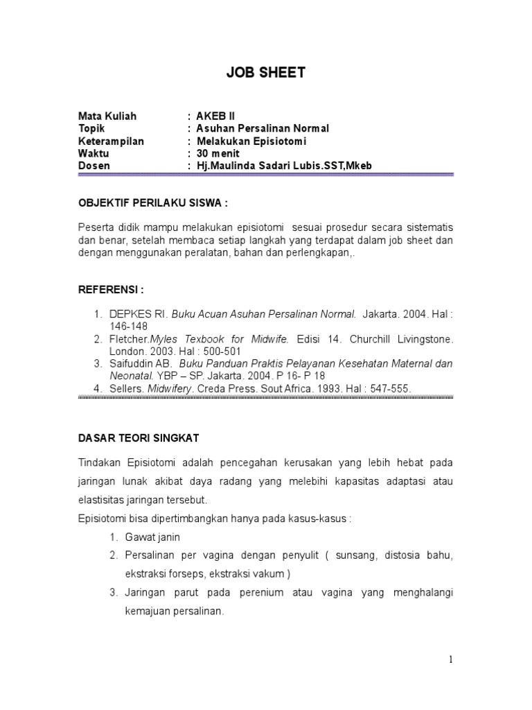 Contoh Handout Pdf