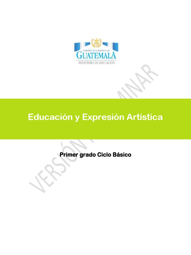 Educación Artística en Primer Grado | PDF | Bailes | Ritmo