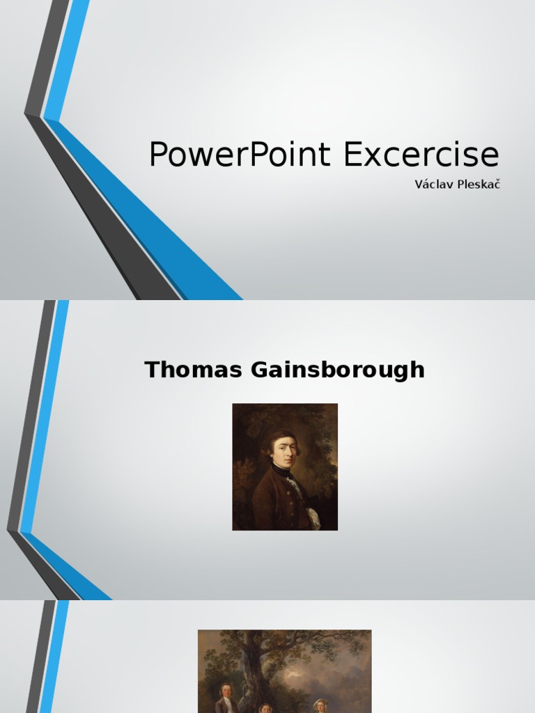 Powerpoint Excercise Pleskac | PDF