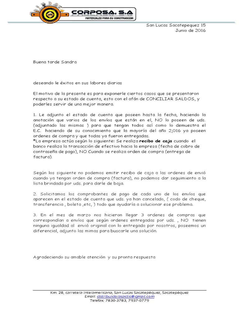 Carta Informativa | PDF