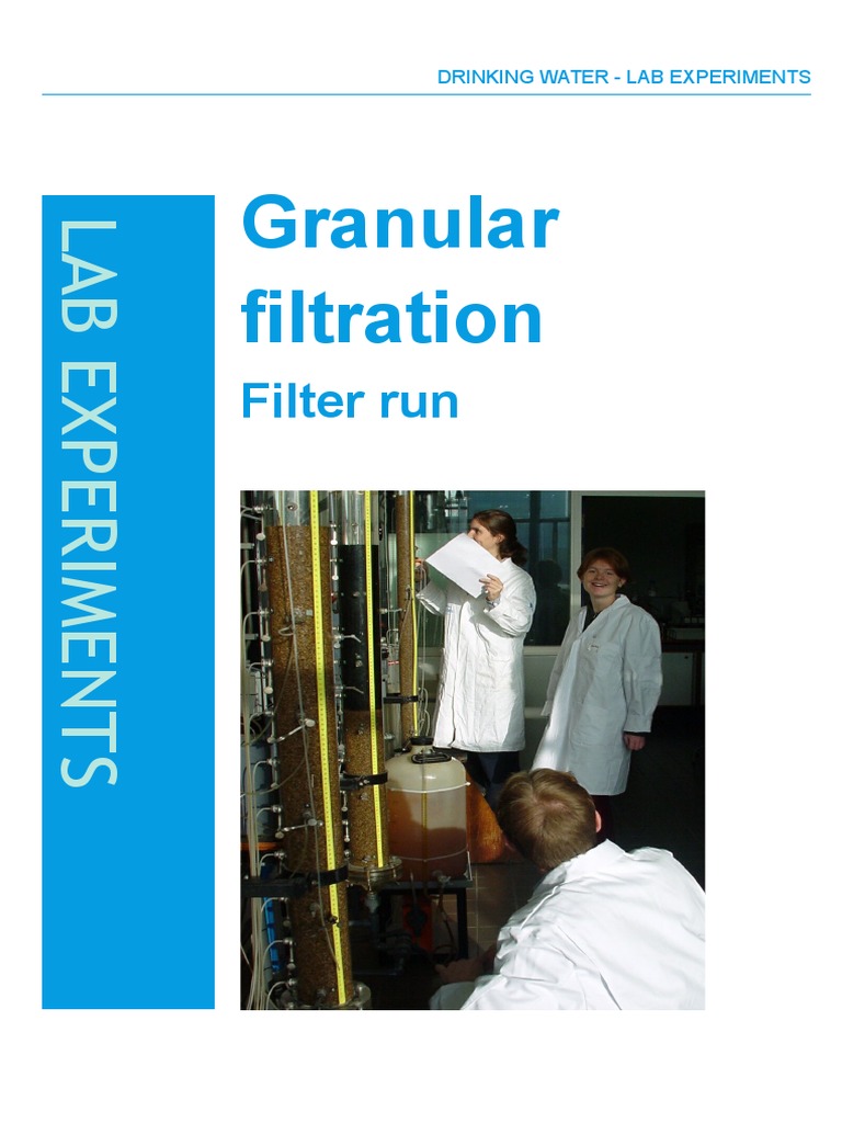 Granular Filtration Lab Guide | PDF | Filtration | Water Purification