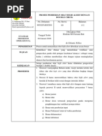SPO Double Check Pemberian Obat High Alert | PDF