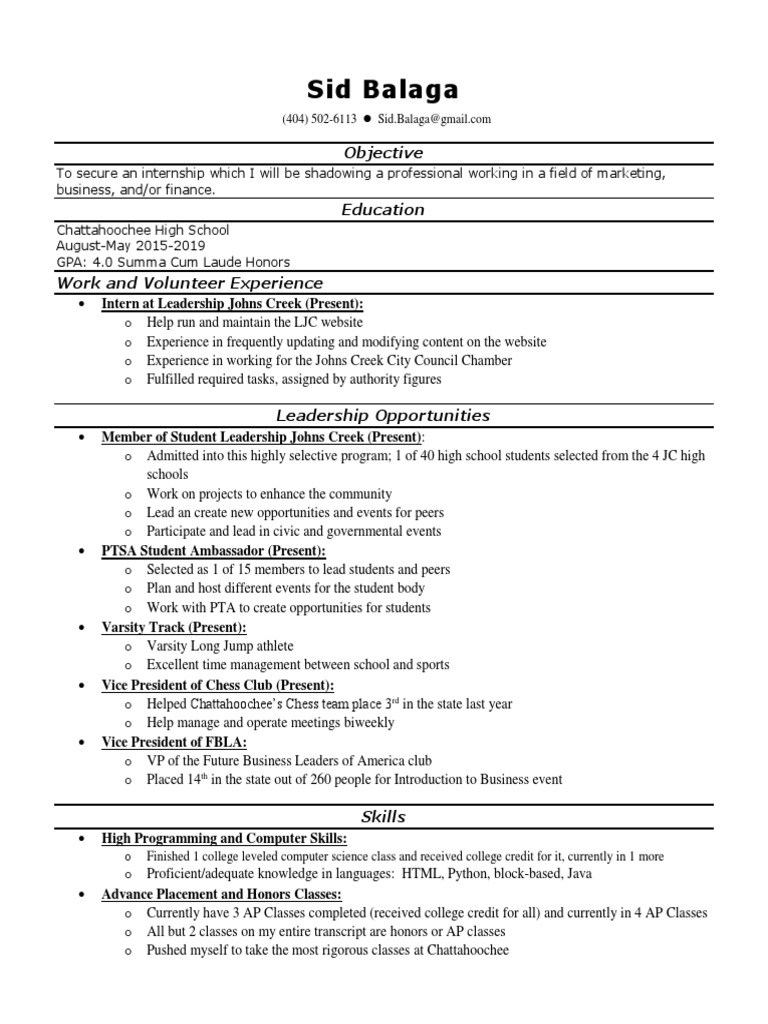 Resume - Sid Real | PDF | Advanced Placement | Behavior Modification