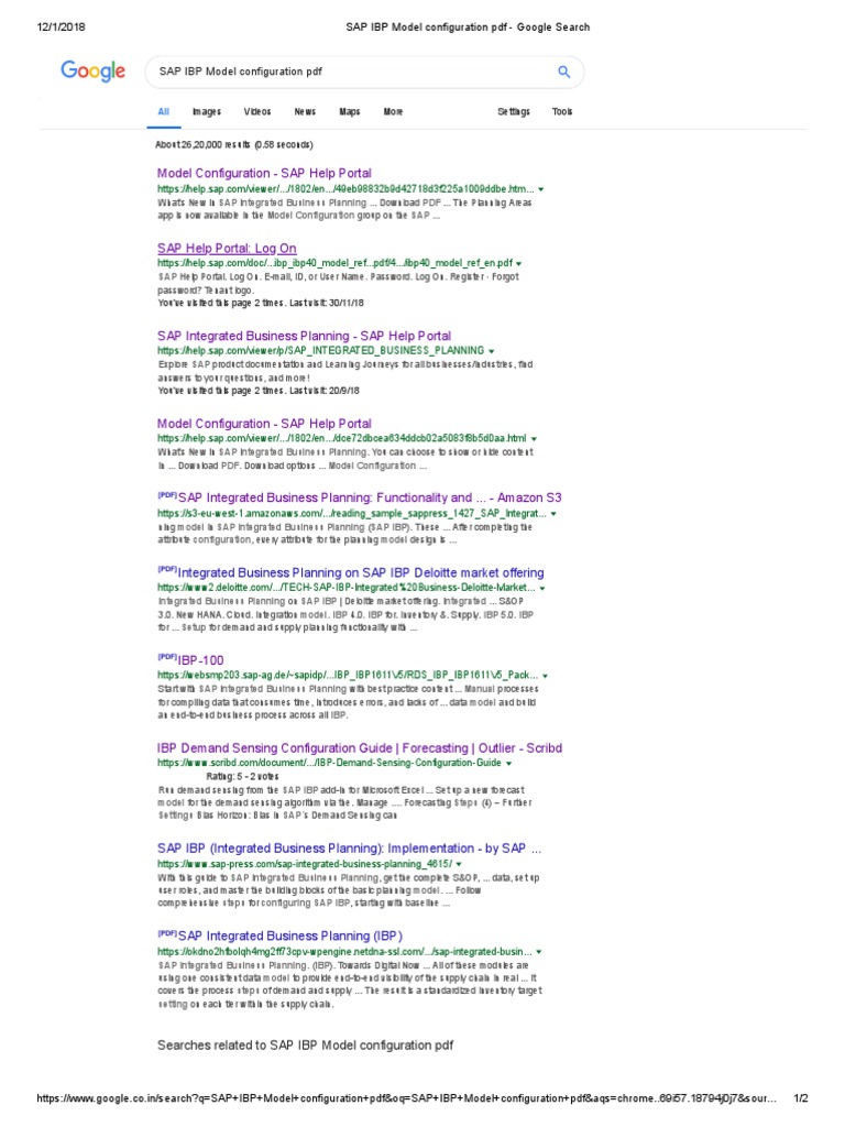 SAP Model Configuration PDF | PDF | Computing | Digital Technology