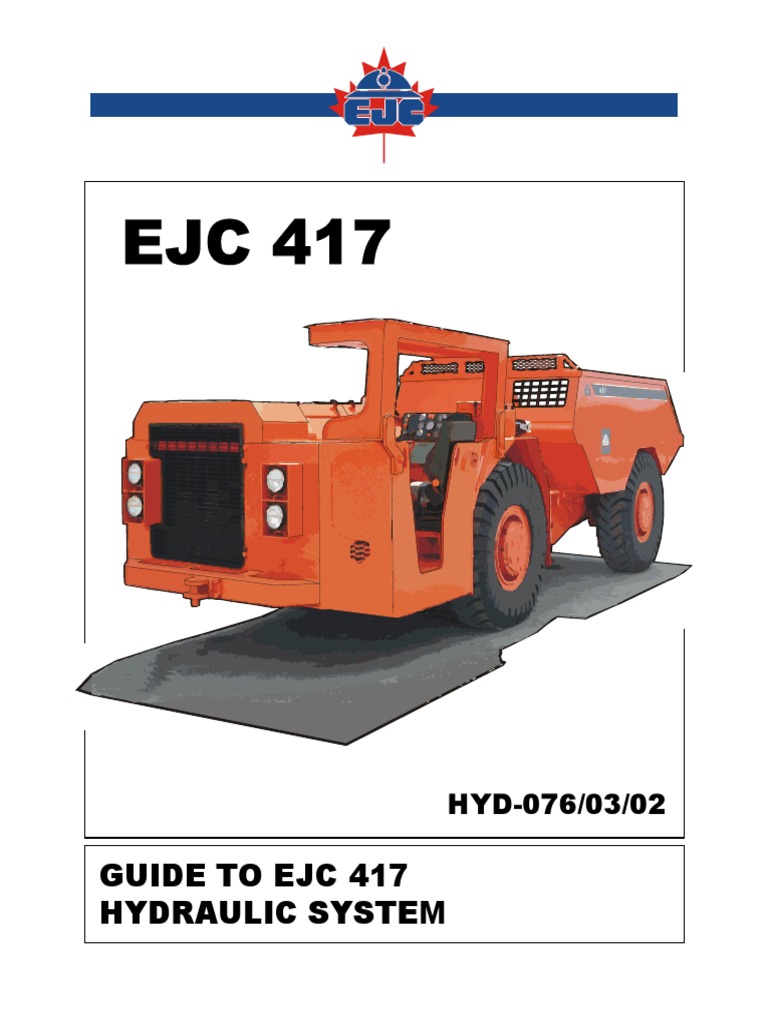 Guide To Ejc 417 Hydraulic System | PDF | Brake | Valve