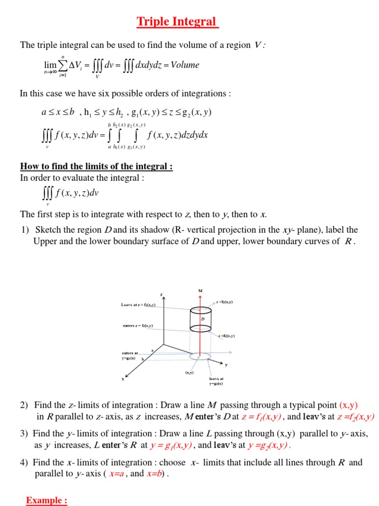 10 Triple Integral PDF | PDF | Integral | Physical Quantities