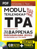 Panduan Skor TPA Bappenas | PDF
