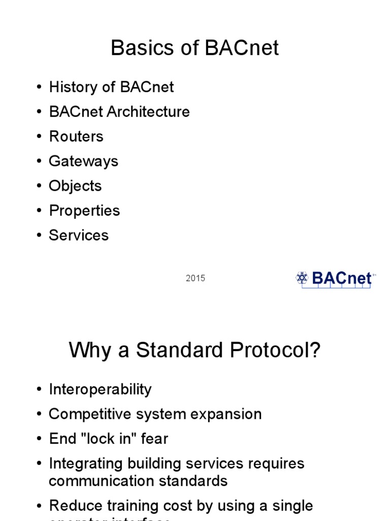 BACnet Basics | PDF | Computer Network | Router (Computing)