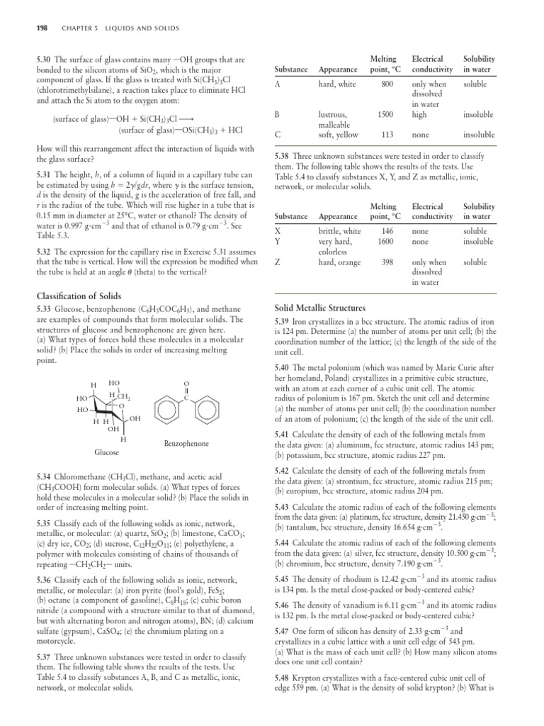An Analysis of Properties and Classification of Unknown Substances ...