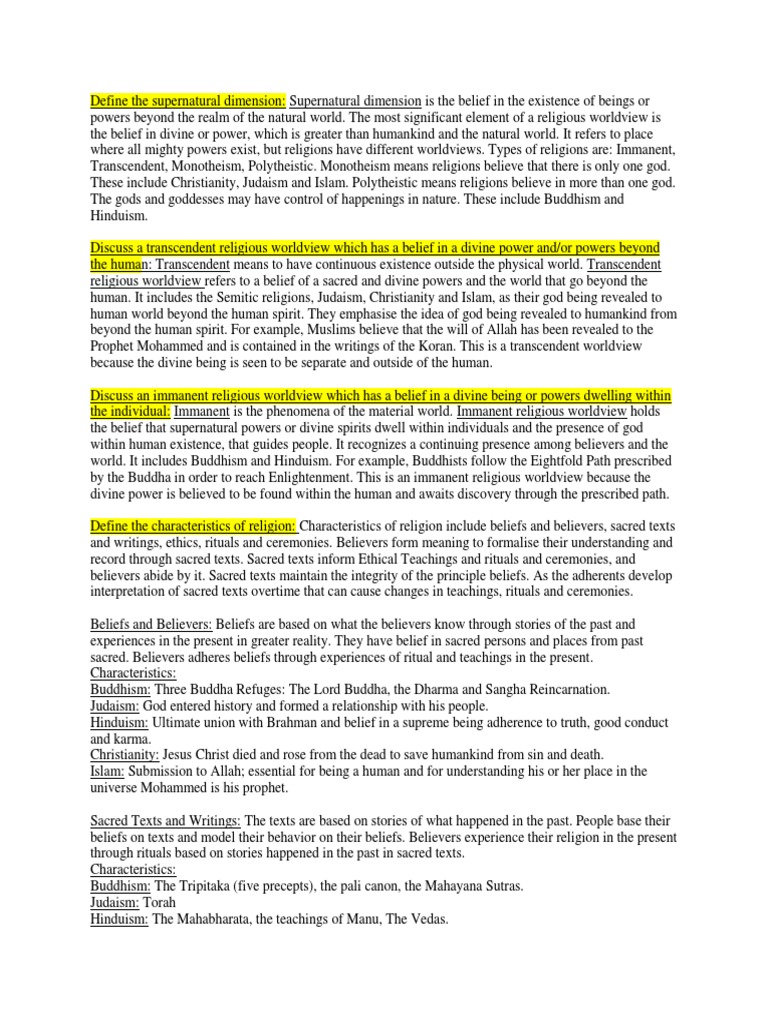 Divine powers and sacred texts in transcendent and immanent religions ...