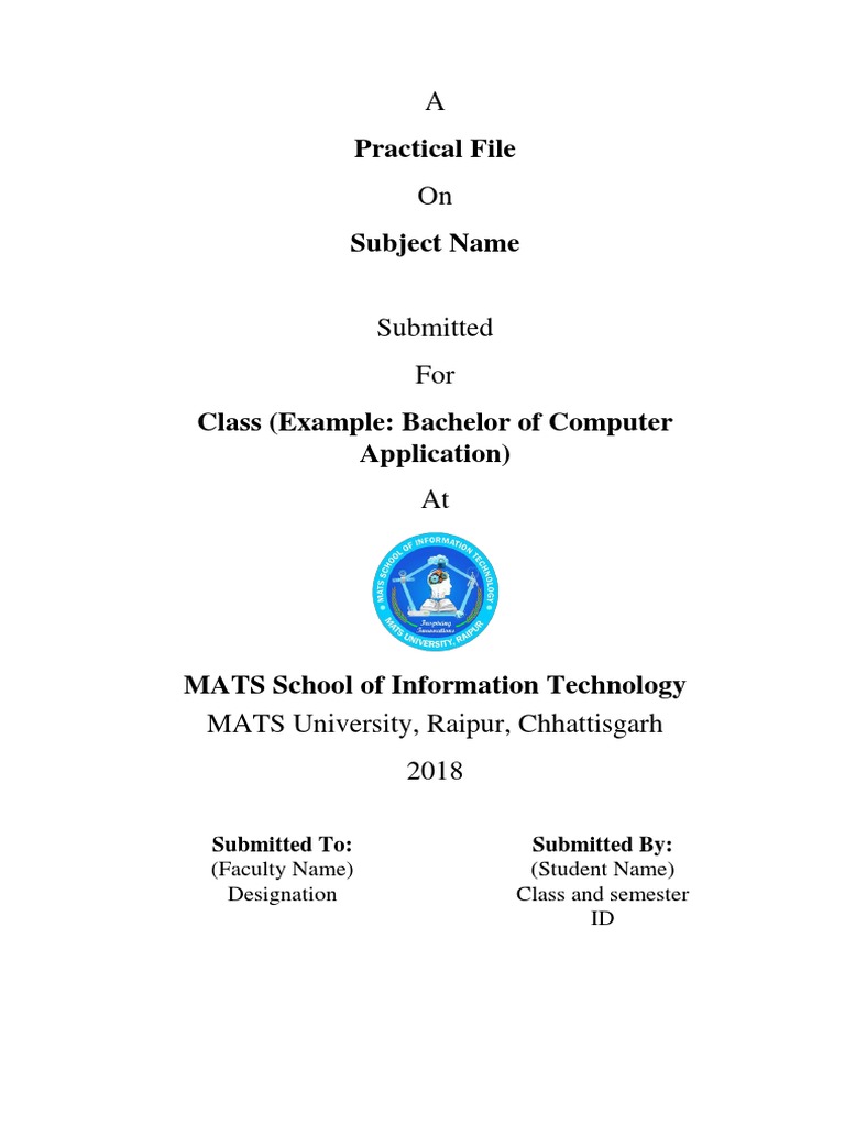 Practical Format | PDF