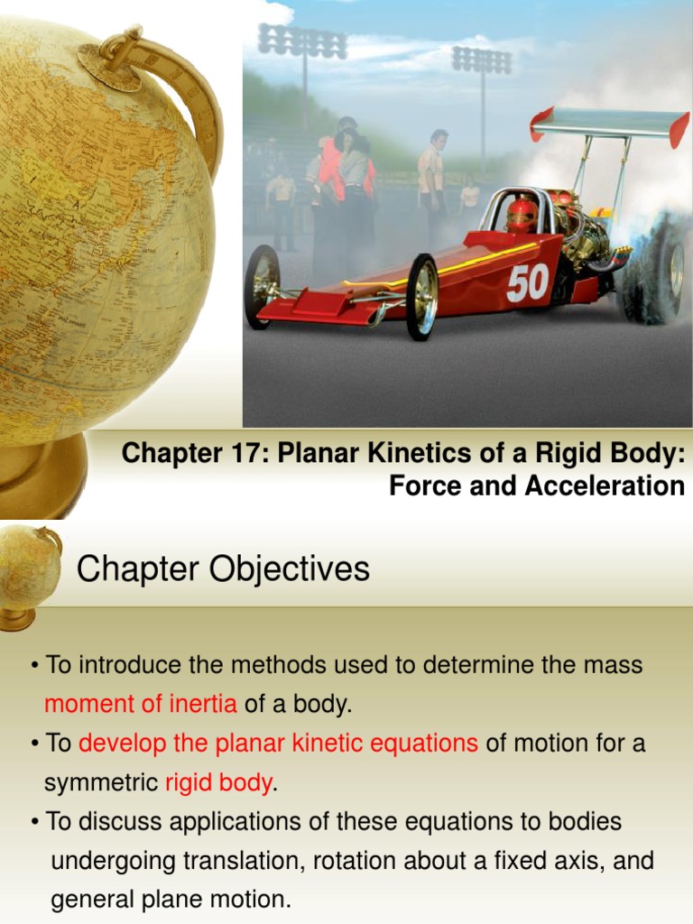 Chapter 17: Planar Kinetics of A Rigid Body: Force and Acceleration | PDF | Rotation Around A ...