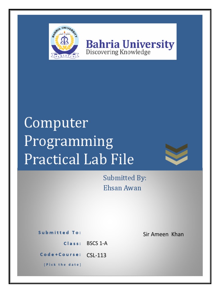 Computer Programming C Solved Labs Pdf Subroutine Matrix Mathematics 7816