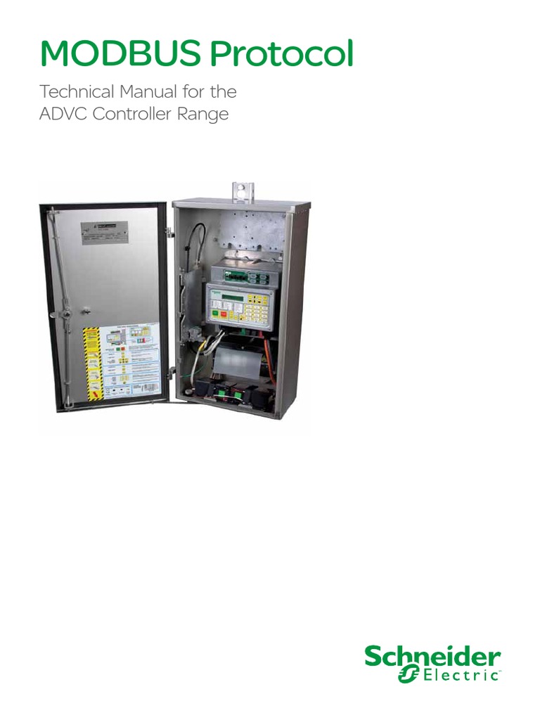 MODBUS Protocol: Technical Manual For The ADVC Controller Range | PDF | Transmission Control ...