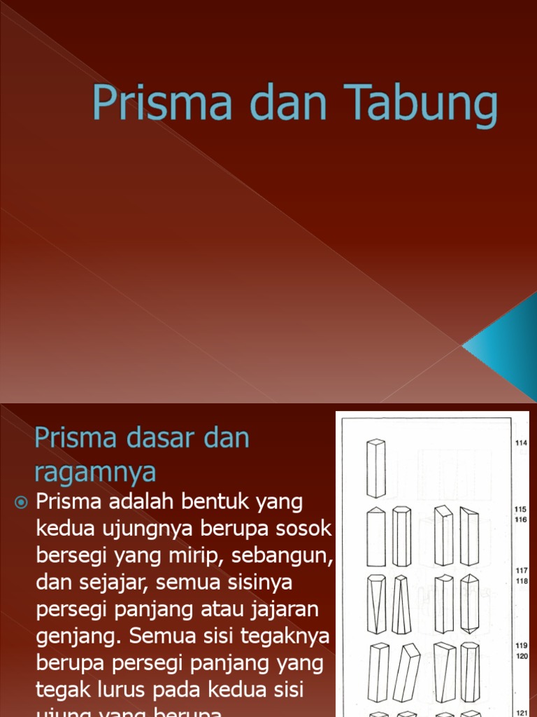 Prisma Dan Silinder | PDF