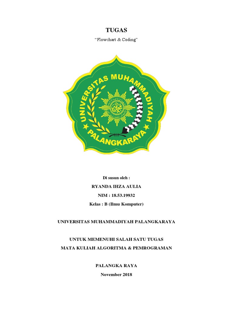 Flowchart & Coding Gaji Karyawan | PDF