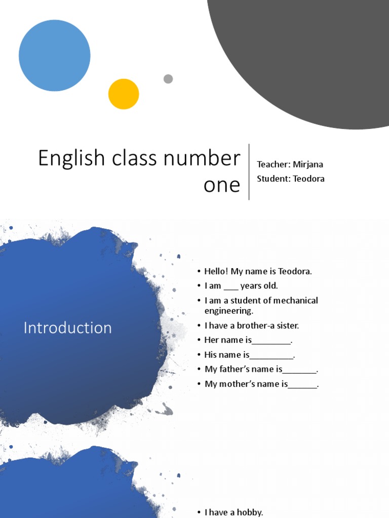 English Class Number One | PDF | Linguistics | Syntactic Relationships