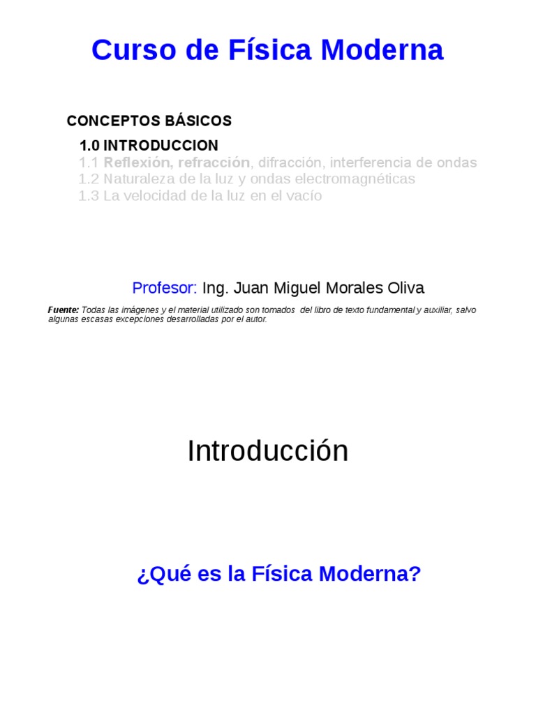 Clase 1. Conceptos Basicos | PDF | Polarización (ondas) | Ligero