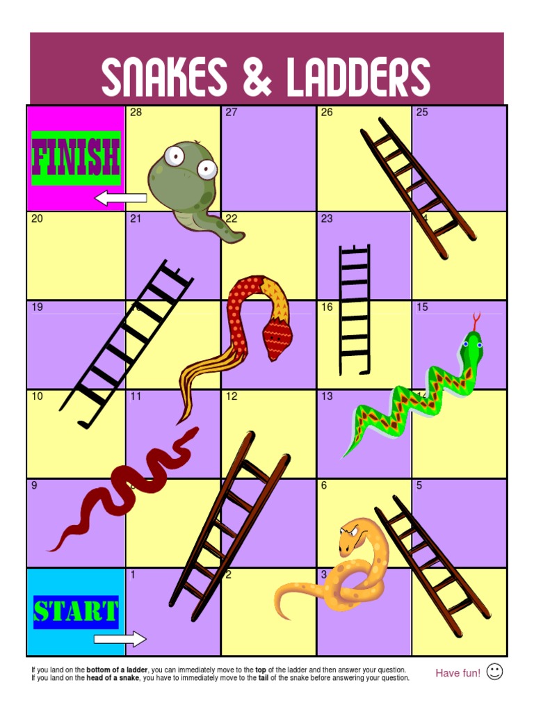Snakes and Ladders | PDF