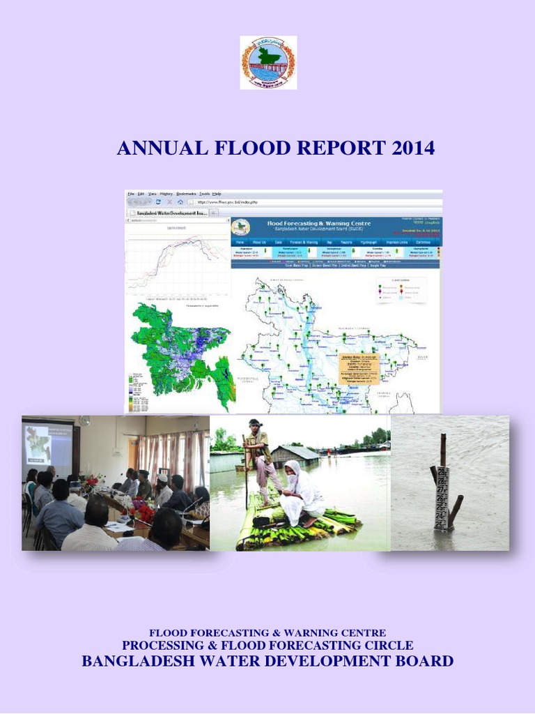 Annual Flood Report 2014 | PDF | Flood | Bodies Of Water