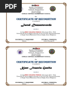 Vcs Certificate | PDF