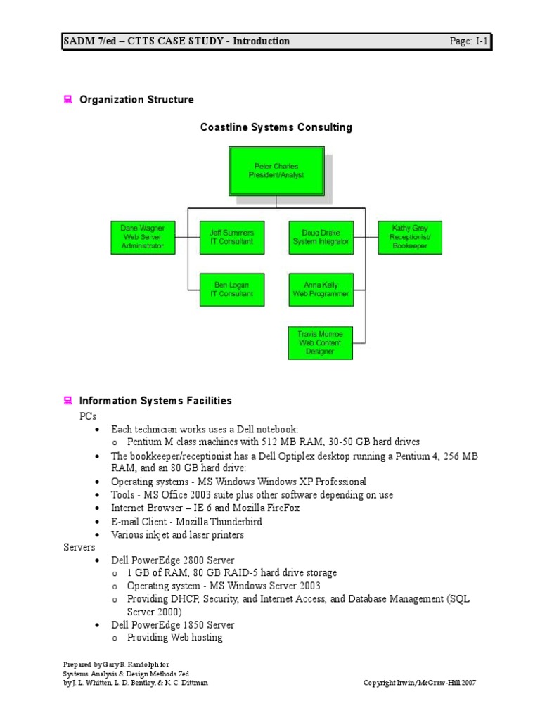 Case Study CTTS - Introduction Part 2 | Download Free PDF | Dell | Personal Computers