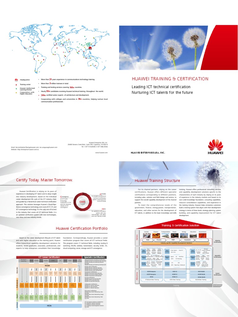 Huawei Certifications PDF | PDF | Virtual Private Network | Wireless Lan