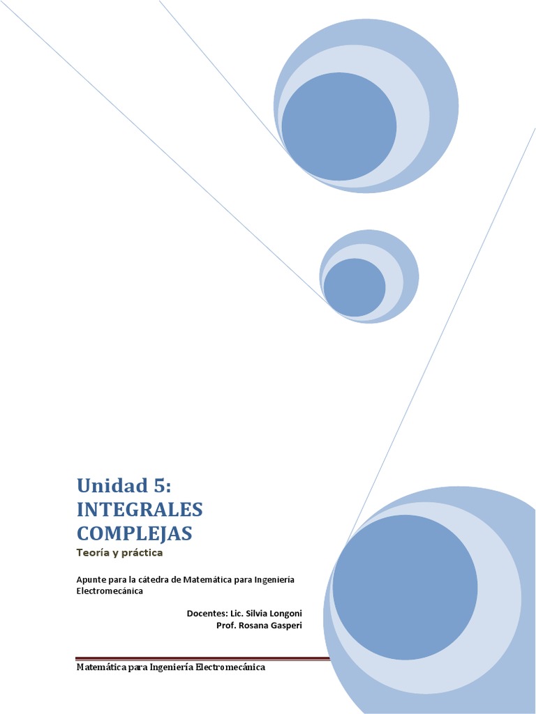 Integral Compleja | PDF | Integral | Curva